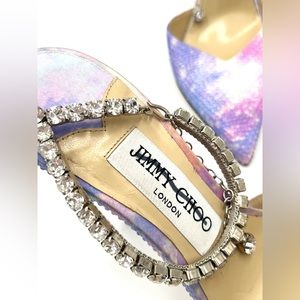 Jimmy Choo | Shoes | Jimmy Choo Saeda 0mm Unicorn Hotfix Pumps | Poshmark